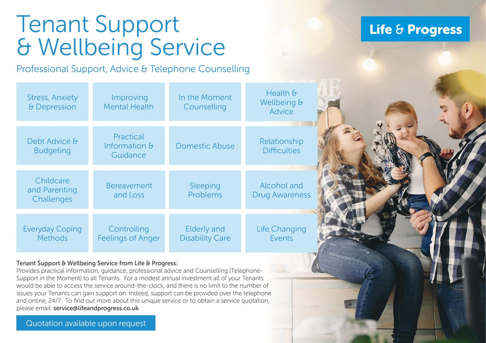 Tenant Support & Wellbeing Service: Promoting Health, Wellbeing, and ...