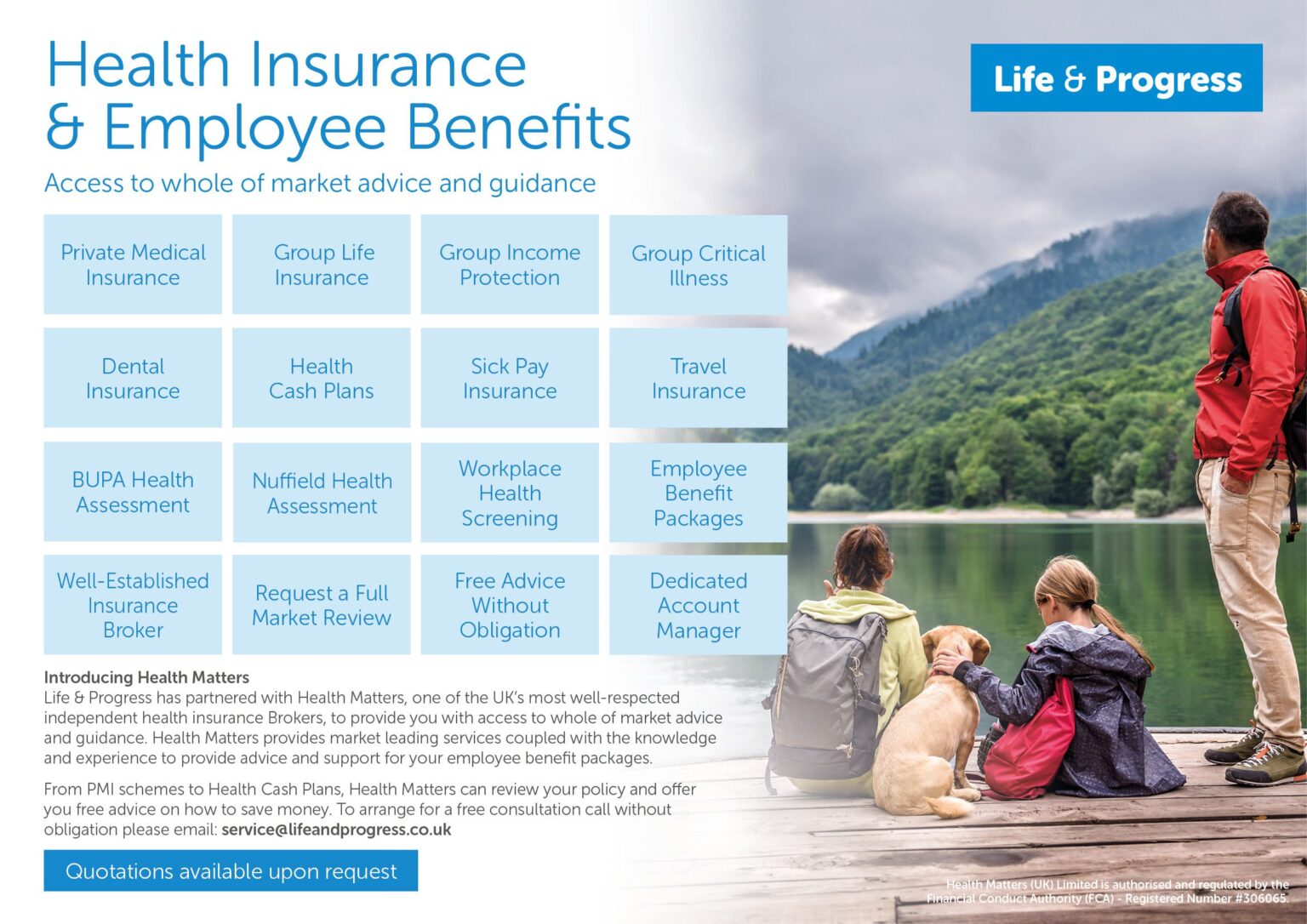 Employee Health Insurance & Benefits Packages from Health Matters (UK) Ltd