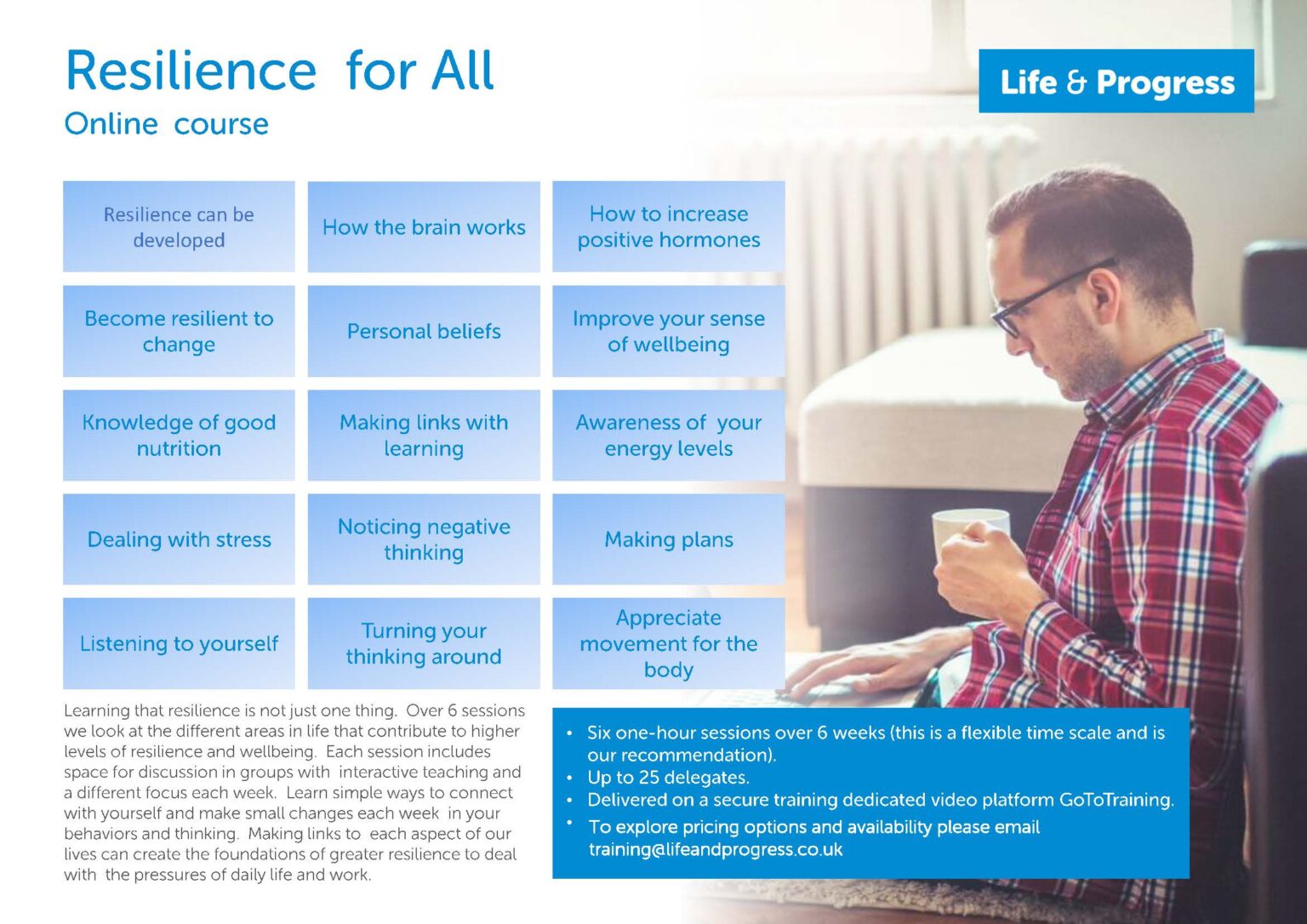 Building Resilience: Bite Size Training for Improved Wellbeing
